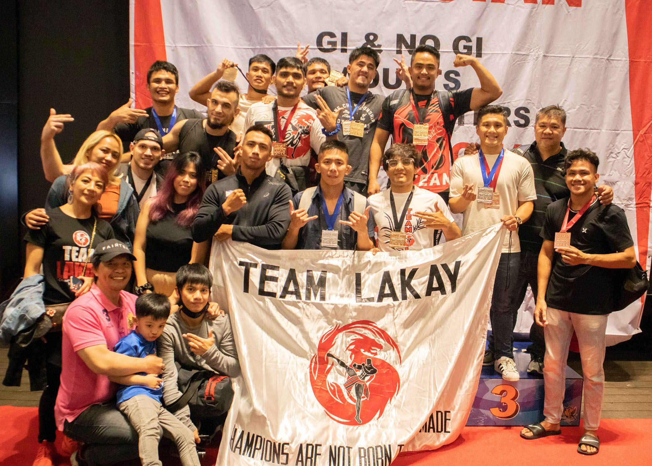 9 gold for Team Lakay in 2023 Pan Asian BJJFP tilt - rngluzon