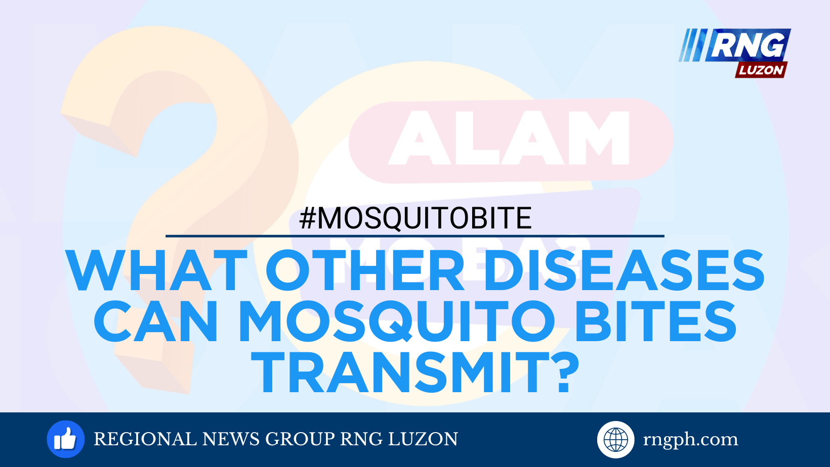 What other diseases can mosquito bites transmit? - rngluzon